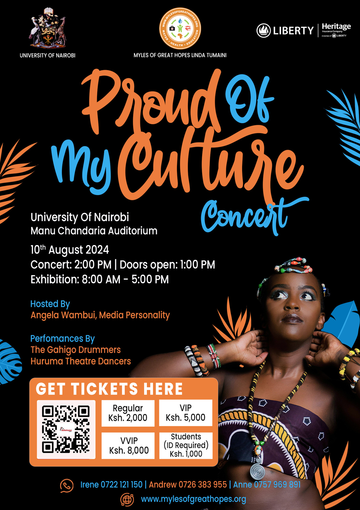 Proud of My Culture Concert in Kenya – Myles of Great Hopes
